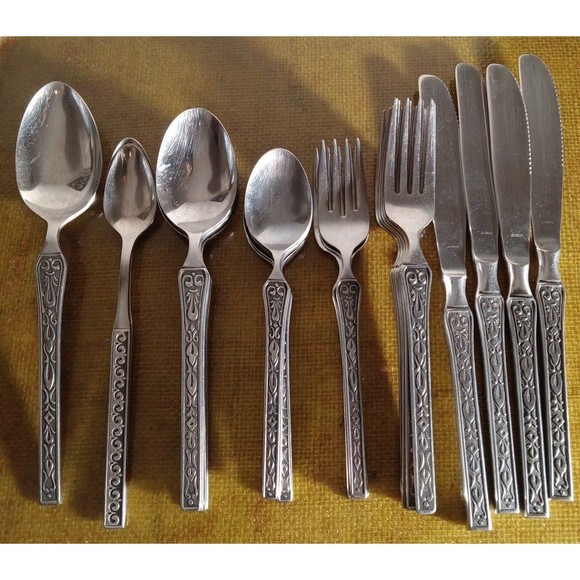 Dining | Vintage 25 Piece Supreme Cutlery Towle Tws131 Flatware Japan ...